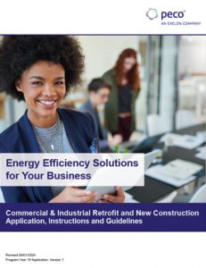 PECO Energy Efficiency Applications | PECO Provider Hub